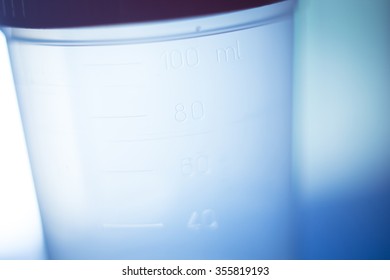 Urine Sample Plastic Beaker Urine Testing Stock Photo 355819193 ...