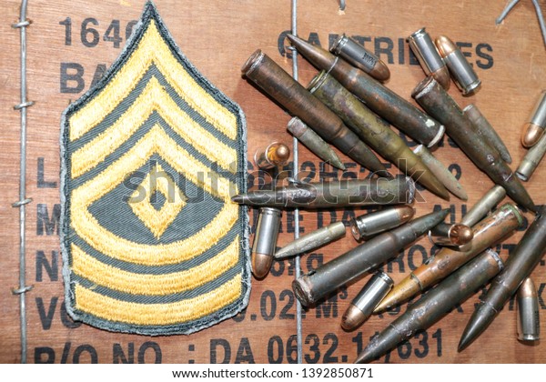 Us Army First Sergeant E8 1sg Stock Photo 1392850871 | Shutterstock