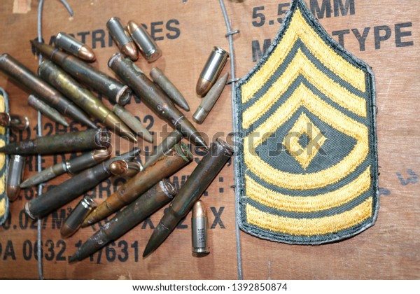 Us Army First Sergeant E8 1sg Stock Photo 1392850874 | Shutterstock