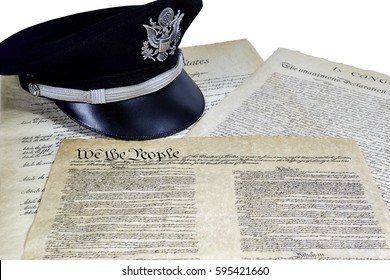Us Constitution Bill Rights Declaration Independence Stock Photo ...