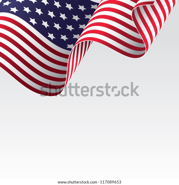 Usa Flag Raster Version Vector Version Stock Photo 117089653 | Shutterstock