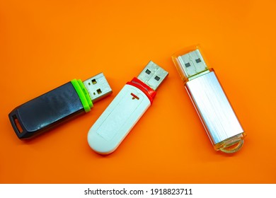 Usb Computer Flash Cards Memory On Stock Photo 1918823711 | Shutterstock
