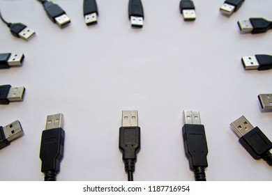 Usb Frames Form Frame Free Space Stock Photo 1187716954 | Shutterstock
