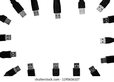 Usb Frames Form Frame Free Space Stock Photo 1190636107 | Shutterstock