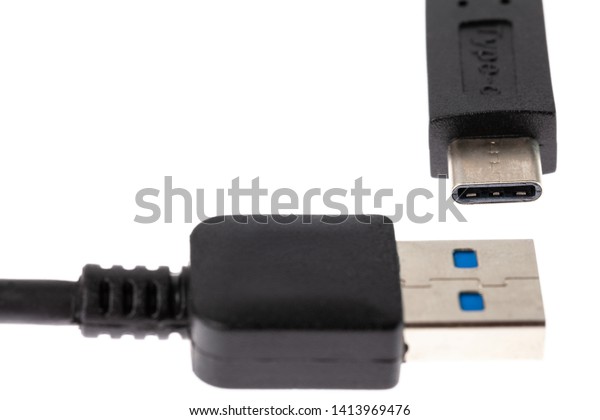 Usb Type C Data Power Cable Stock Photo 1413969476 | Shutterstock