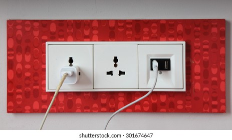 Use Electrical Power Socket Use Usb Stock Photo 301674647 | Shutterstock
