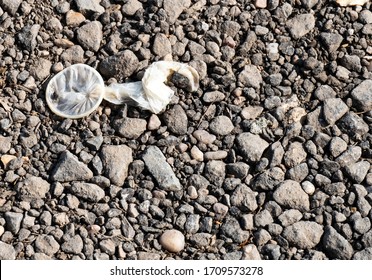 Used Discarded Condom Example Stock Photo 1709573278 | Shutterstock