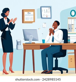 Animated Cartoon Scene Assertive Passionate Person AI-generated image ...