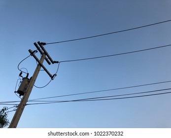 Utility Pole Column Post Used Support Stock Photo 1022370232 | Shutterstock