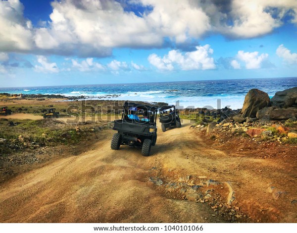 Utv Excursion Ride Aruba Stock Photo 1040101066 | Shutterstock