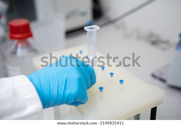 Vacuum Solid Phase Extraction Spe Manifold Stok Fotoğrafı 2149835411 ...