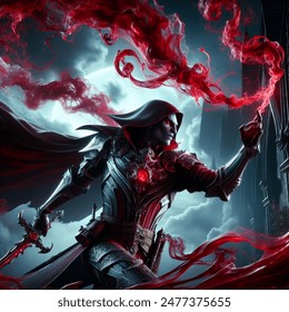 Mythical 3d Image Arawn Underworld Red AI-generated image 2443981321 ...