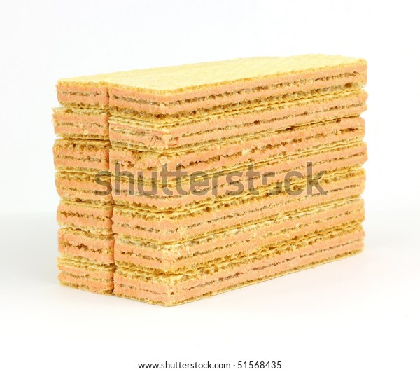 Vanilla Wafer Stacks Stock Photo 51568435 | Shutterstock