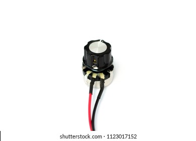 Variable Resistor Isolated On White Background Stock Photo 1123017152 ...