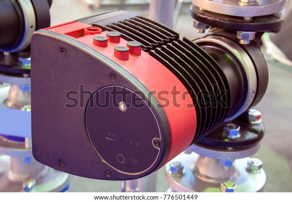 Variablespeed Centrifugal Pump Energy Saving Equipment Stock Photo ...