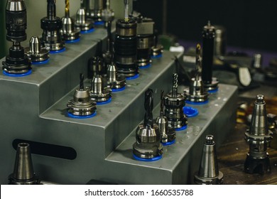 Various Cnc Machine Head Grinder Parts Stock Photo 1660535788 ...
