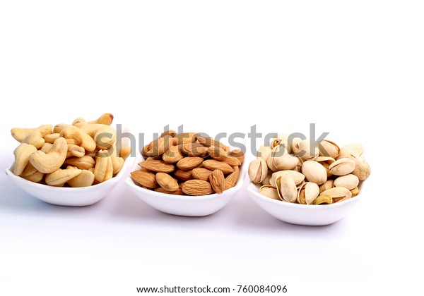 Various Nuts On Table Stock Photo 760084096 | Shutterstock