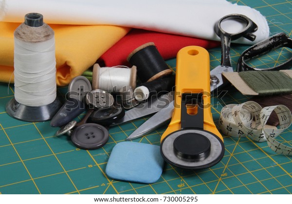 Various Objects Dressmaker Tailoring Stock Photo 730005295 | Shutterstock