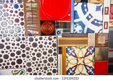 Various Tile Collage Background Stock Photo 1191505333 | Shutterstock