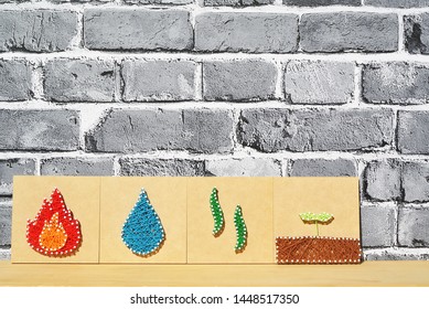Various Types Elemental Marks Stock Photo 1448517350 | Shutterstock