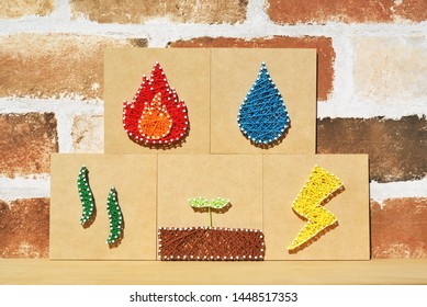 Various Types Elemental Marks Stock Photo 1448517353 | Shutterstock