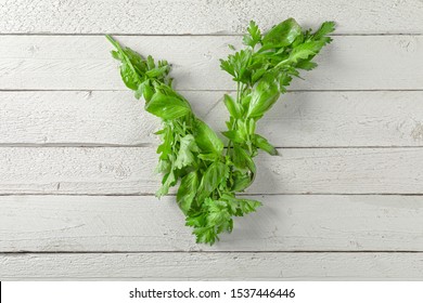 Various Vegetables Creating V Shape On Stock Photo 1537446446 ...