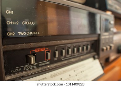 Vcr Player Control Panel Stock Photo 1011409228 | Shutterstock
