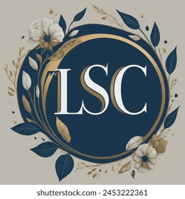 Vector Style Company Logo Letters Lsc Imagen generada por IA 2453729157 ...