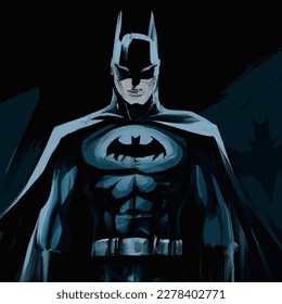 Batman Cartoon Seamless AI-generated image 2508095959 | Shutterstock