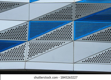 Ventilation Panel On Facade Building Rainscreen Stock Photo 1845263227 ...
