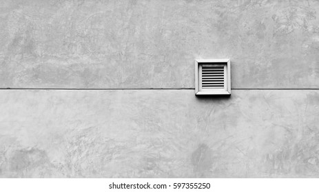 Air Ventilation On Rough Concrete Wall Stock Photo 1170383419 ...