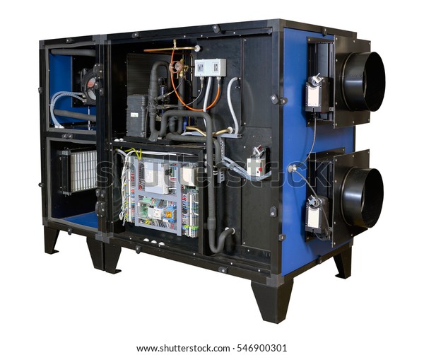 Ventilation Unit Indoor Pools Inside View Stock Photo 546900301 ...
