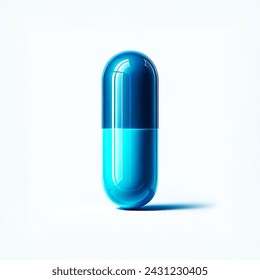 Bioengineered Capsule Pill Related Preventing Atrophy AI-generated ...