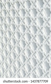 Vertical Repeating Pattern Wall White Cross Stock Photo 1437877709 ...
