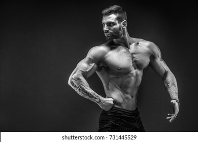 Handsome Muscular Male Body Male Bodybuilder库存照片246375910 | Shutterstock