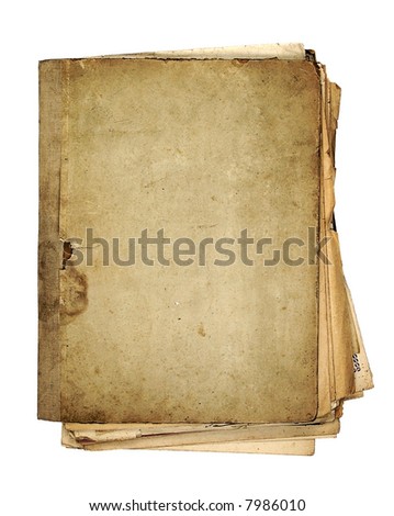 Very Old Folder Sheets Paper Stock Photo (Edit Now) 7986010 - Shutterstock
