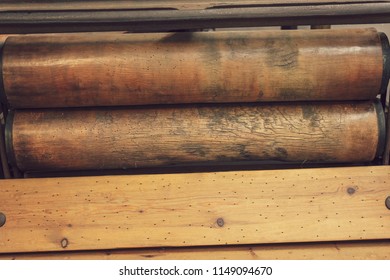Victorian Mangle Rollers Stock Photo (Edit Now) 1149094670