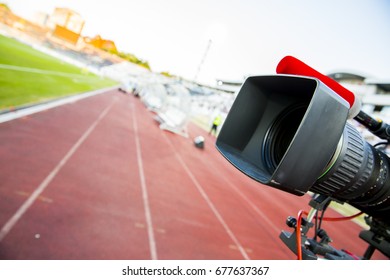 Video Camera Stadium Stock Photo 677637367 | Shutterstock