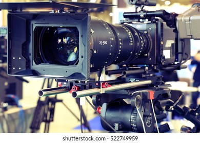 Video Camera While Filming Stock Photo 522749959 | Shutterstock