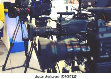 Video Camera While Filming Stock Photo 539087125 | Shutterstock