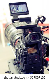 Video Camera While Filming Stock Photo 539087188 | Shutterstock