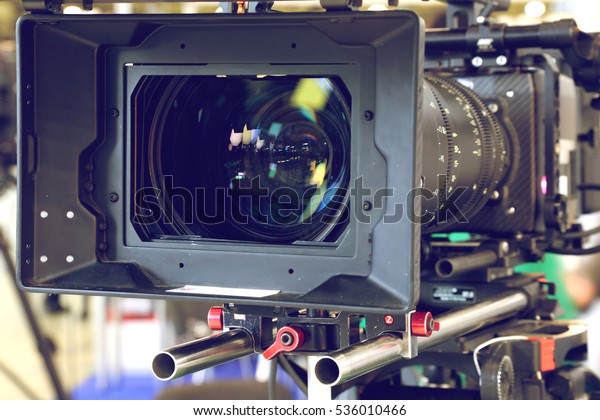 Video Camera While Filming Stock Photo 536010466 | Shutterstock