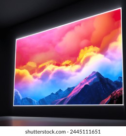 Video Wall Solid Format 16 By AI-generated image 2445111515 | Shutterstock