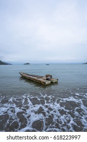 Sunbeam Ship Wreck Rossbeigh Beach County Stock Photo 1829739467 ...
