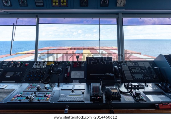 26 View From Captain Window Of Container Ship Images, Stock Photos ...
