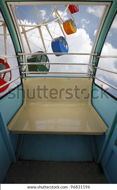 View Ferris Wheel Inside Carousel Cab Stock Photo (Edit Now) 96831196