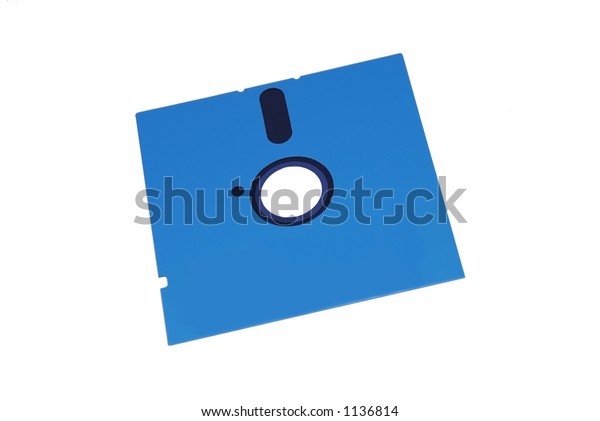 Vintage 5 14 Floppy Disk Stock Photo 1136814 | Shutterstock