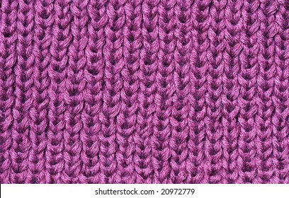 Violet Knitting Handmade Texture Background Stock Photo 20972779 ...