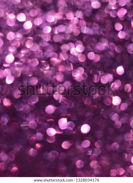 Violet Shining Glitter Texture Background Selective Stock Photo ...