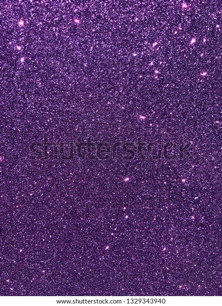 Violet Shining Glitter Texture Background Selective Stock Photo ...